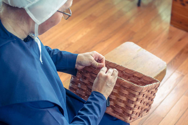 Church Baskets | Amish Wicker Collection & Communion Baskets