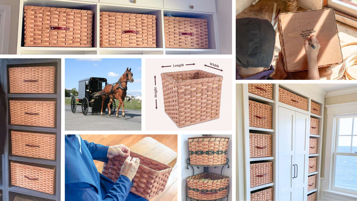 Amish Baskets - Genuine Handmade Amish Craftsmanship