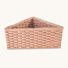 Triangle Shaped Baskets | Custom Size Triangular Wicker Storage – Amish ...