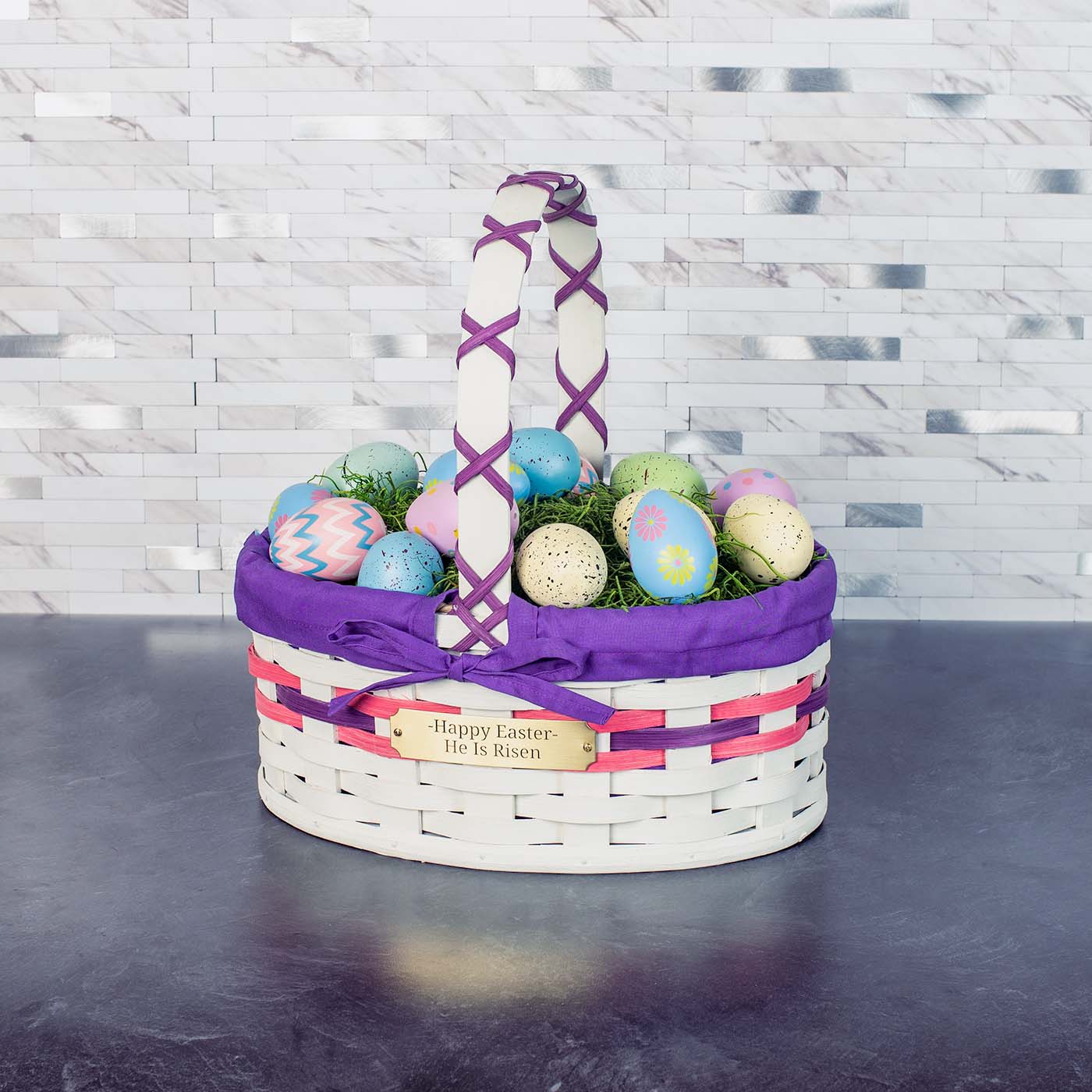 Wicker Easter Baskets | Traditional Amish Woven Vintage Easter Baskets ...