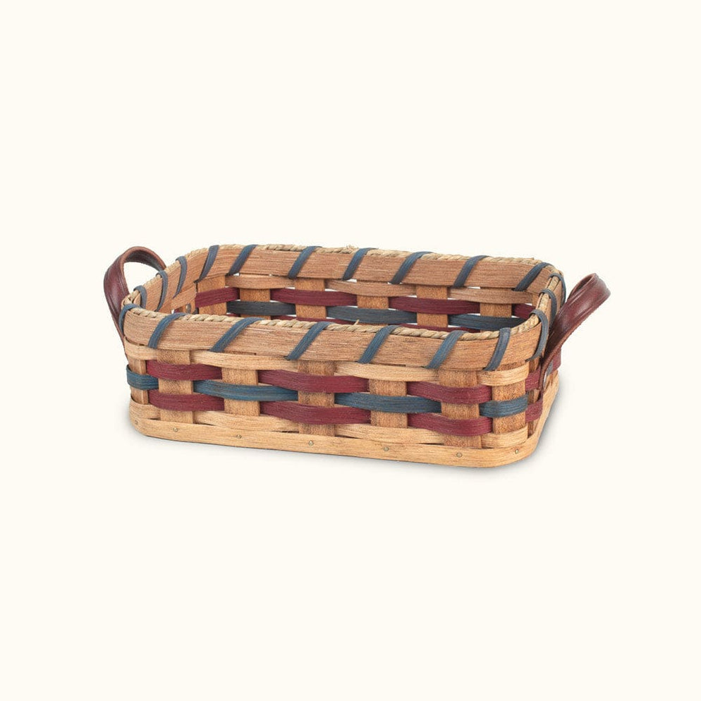 Dinner Roll Basket | Amish Wicker Small Bread Basket — Amish Baskets