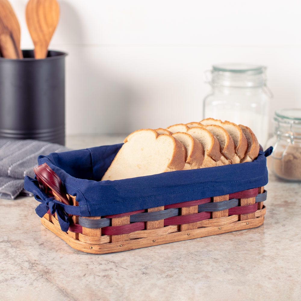 Dinner Roll Basket | Amish Wicker Small Bread Basket – Amish Baskets