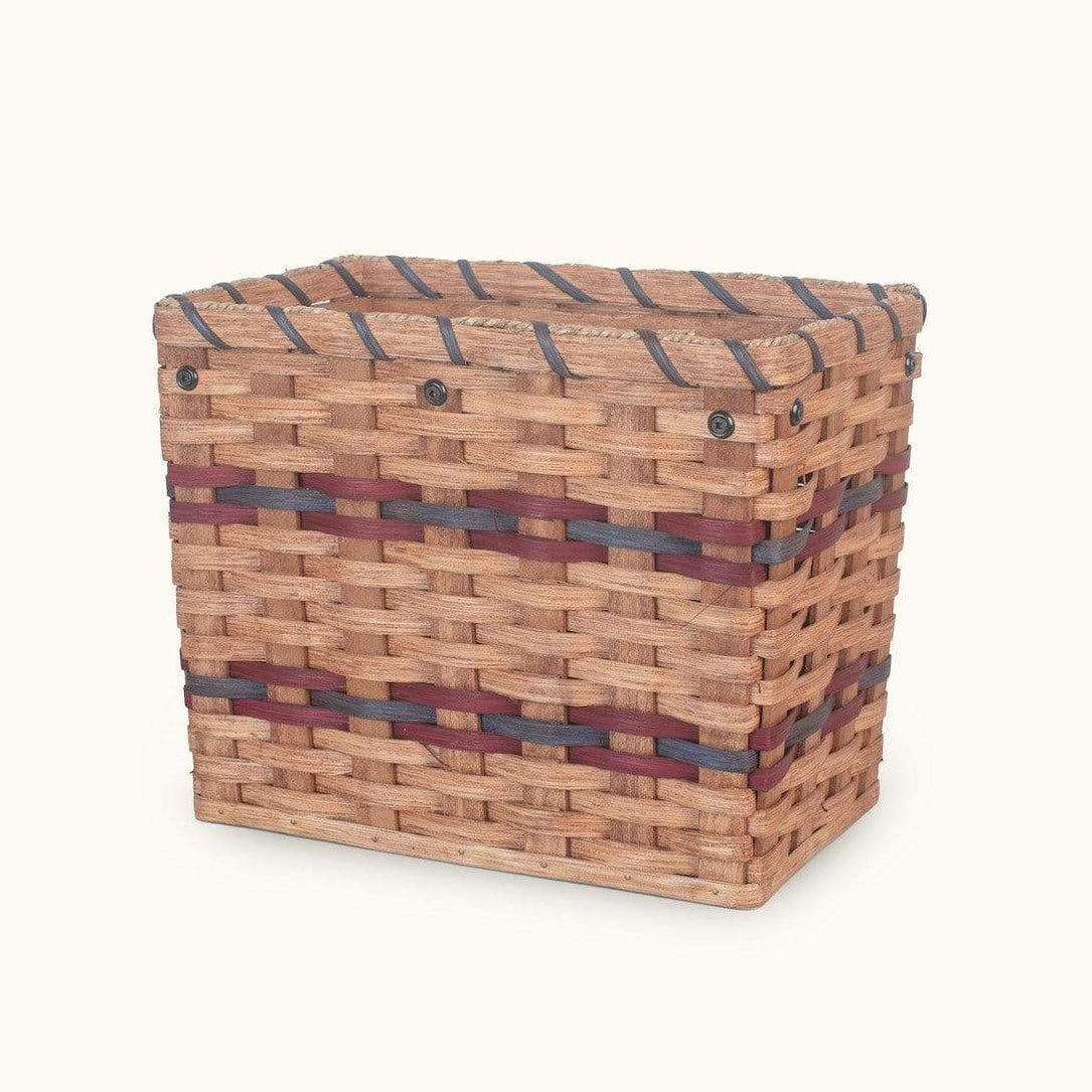 Wicker File Basket | Decorative Hanging File Storage Box — Amish Baskets